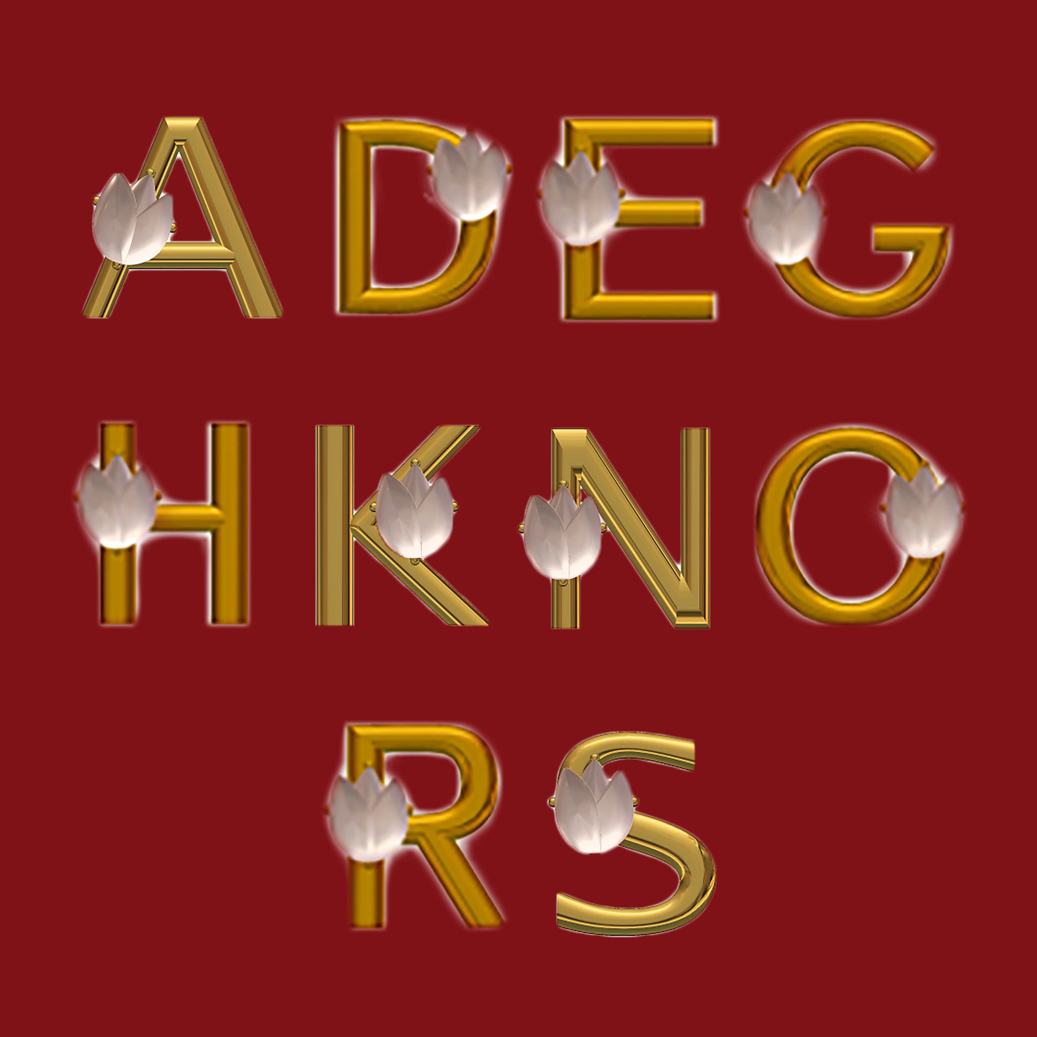 Reyna Alphabet Pendant in 14k Gold (Pre-Order) – LILY