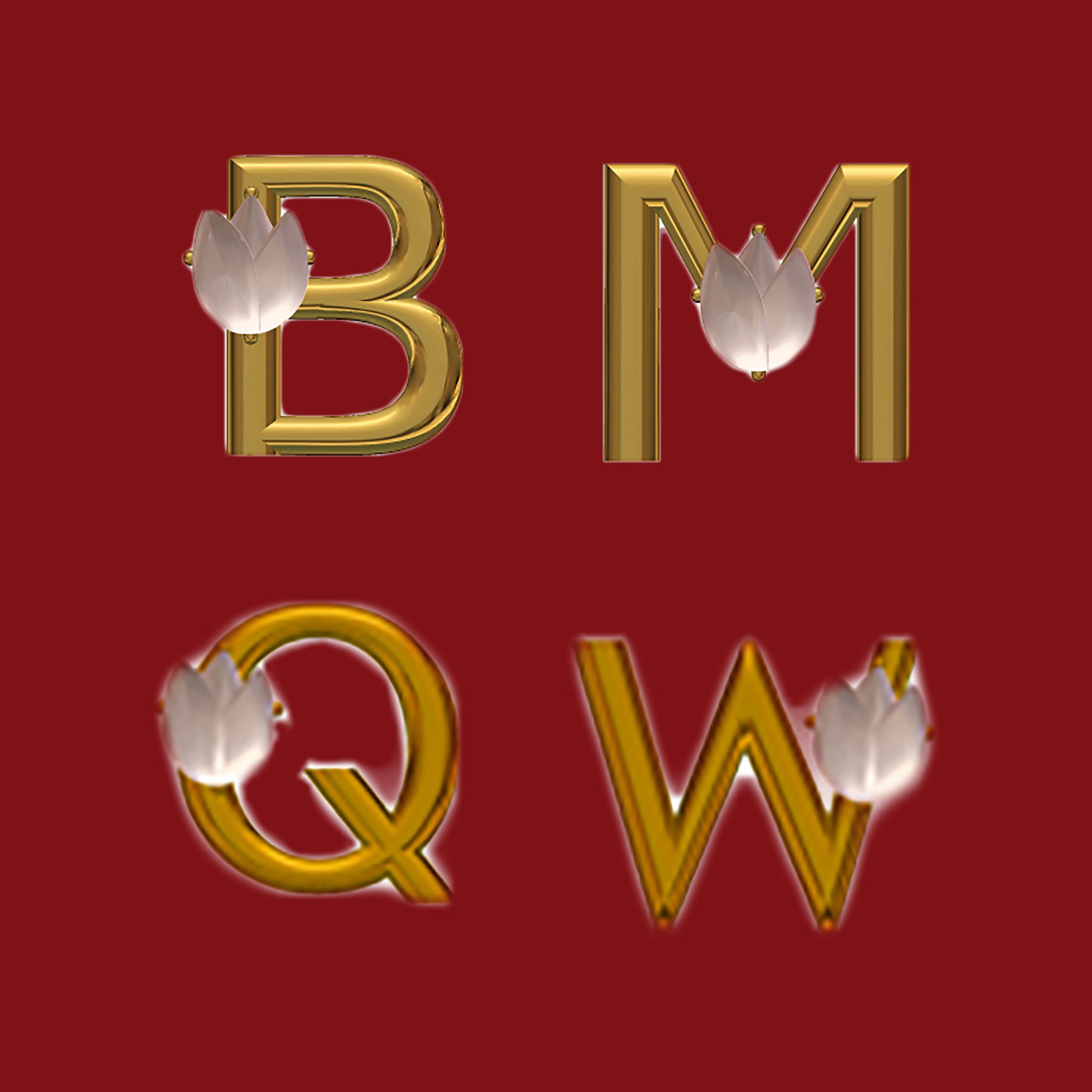 Reyna Alphabet Pendant in 14k Gold (Pre-Order) – LILY